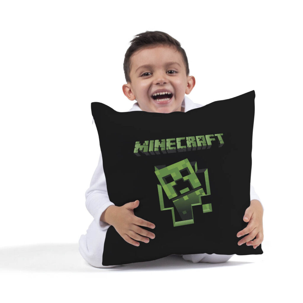 Cojín – Minecraft Creeper – Atipic